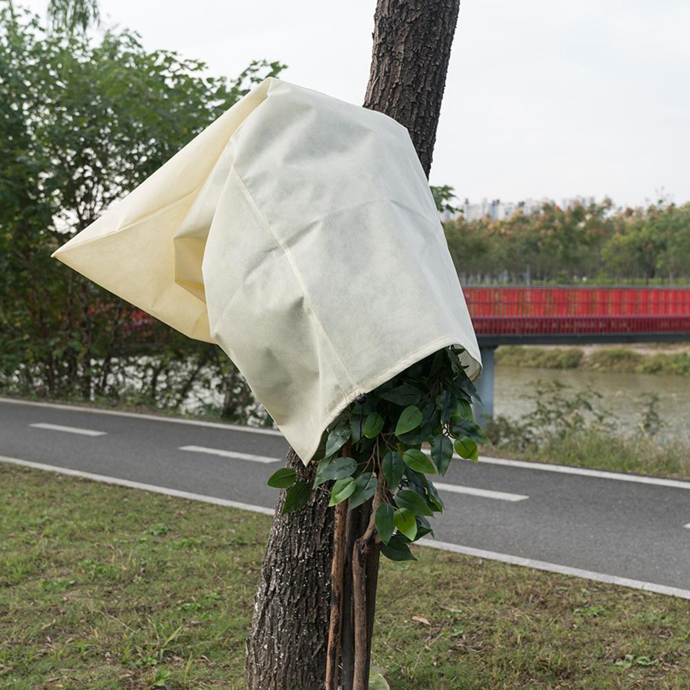 Cheap Winter Plants Warm Cover Garden Tree Shrub Protection Bag Beige ...