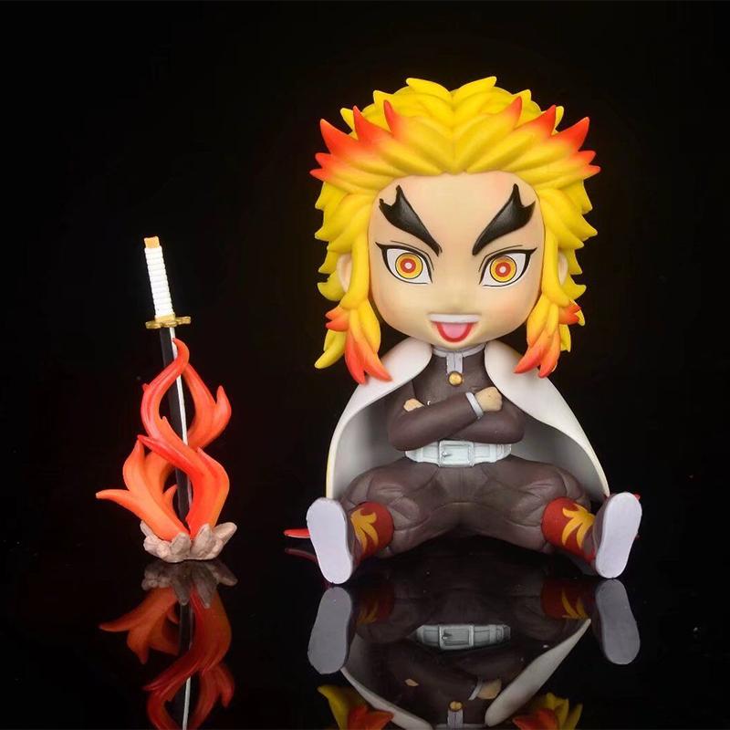 Buy Demon Slayer Rengoku Kyoujurou Scene Seated Rengoku Kyoujurou ...