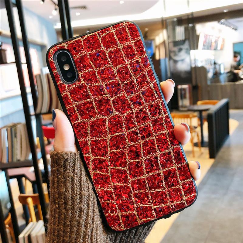 Buy Luxury Frosted Shell Tide Brand Bling Bling Glitter Crystal Shiny ...