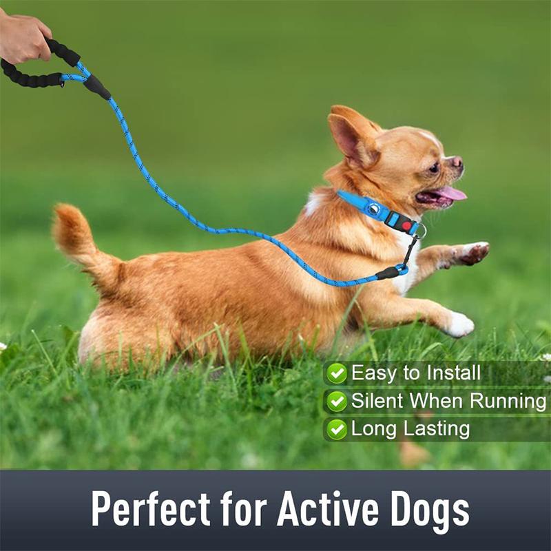 Ошейник для собак и кошек с чехлом Airtag, светоотражающий на 360 ...