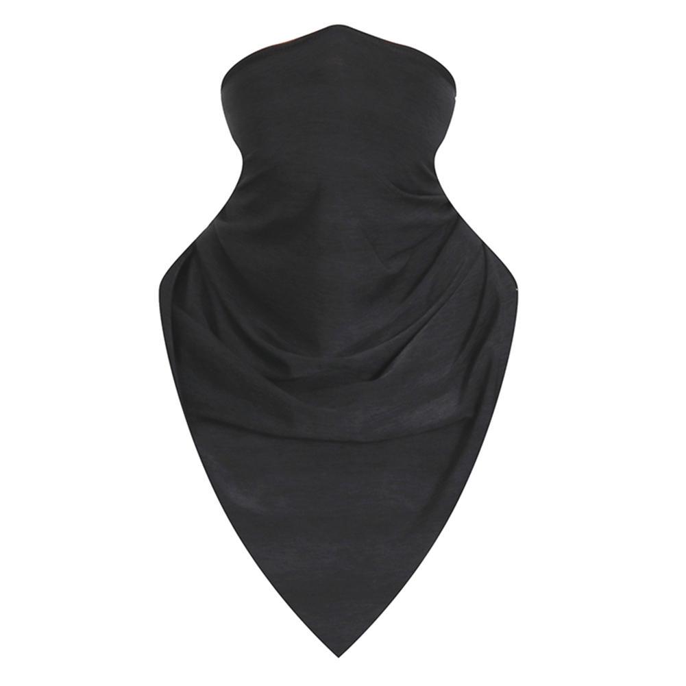 Summer Outdoor Cycling Half Face Mask Cool Ice Fabric Neck Scarf ...