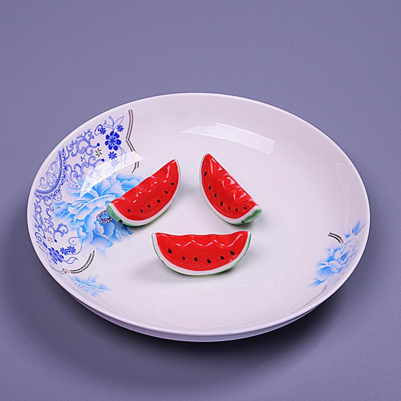 Cheap Chopsticks Holder Watermelon/Tomato Ceramic Table Decorative Rack ...