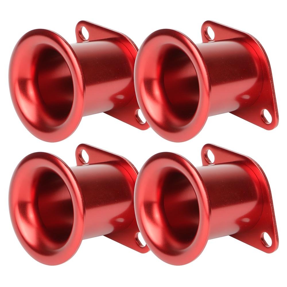 Buy 4pcs Air Horn Funnel Aluminum Air Intake System Funnel Car Horn ...