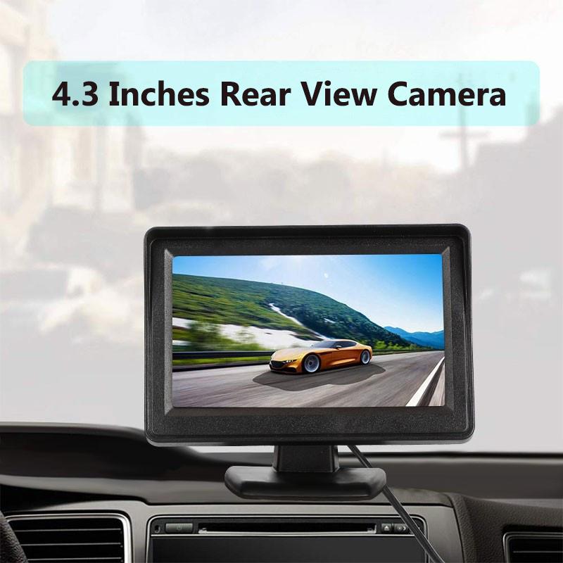 4.3 Inches Rear View Camera TFT With LCD Display Reverse Camera Monitor ...