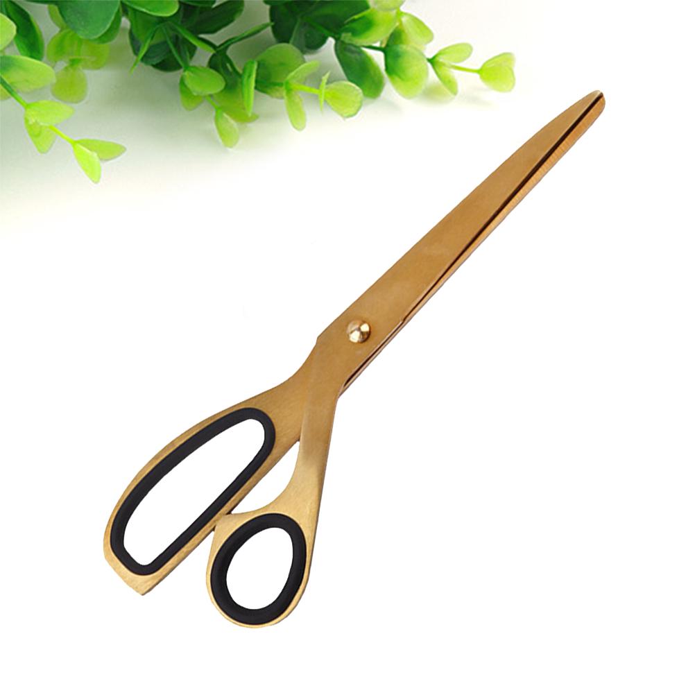 1pc Stainless Steel Scissors Modern Golden Stylish Scissors Office ...