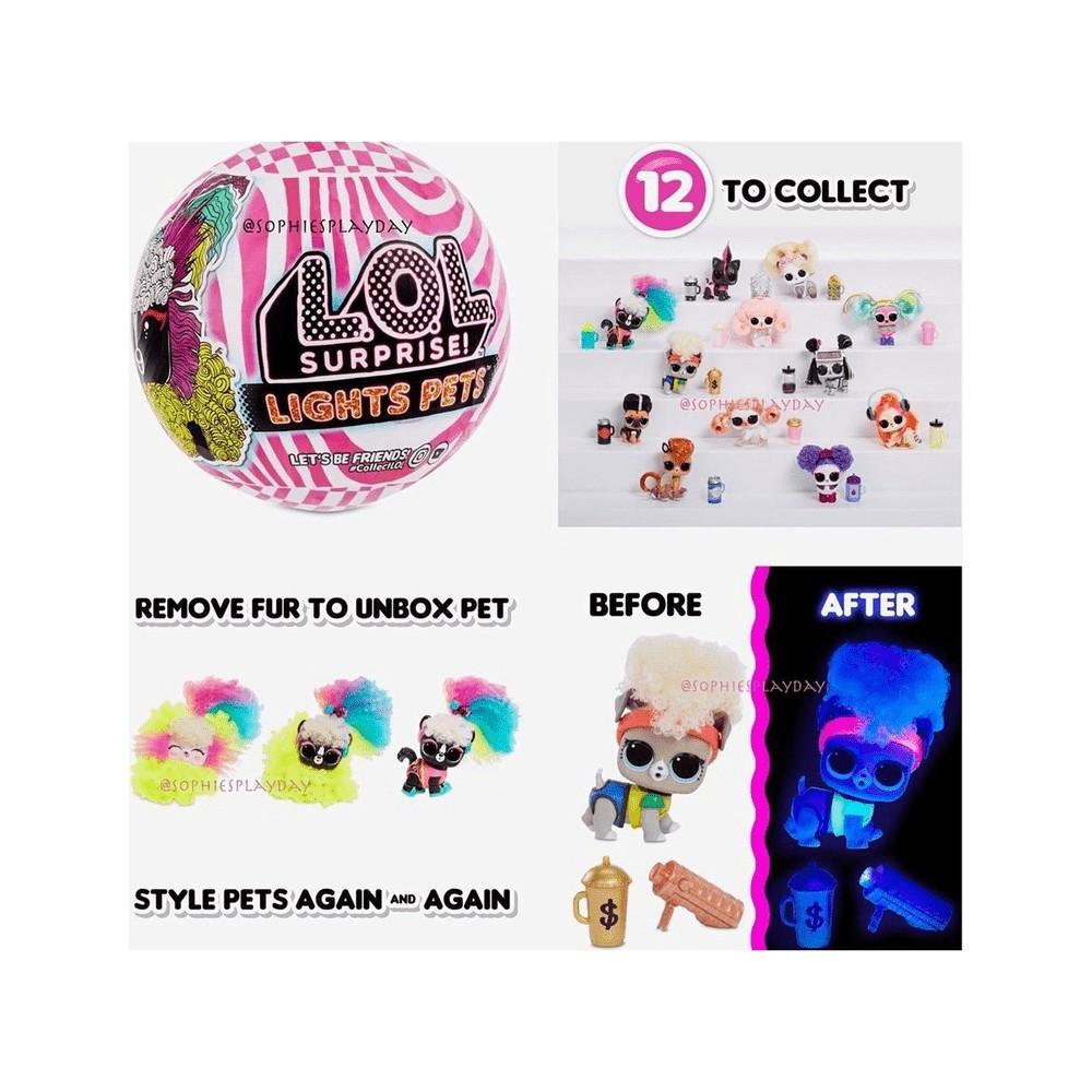 Buy Surprise silvery and illuminated neon babies 8 Surprise Lights ...