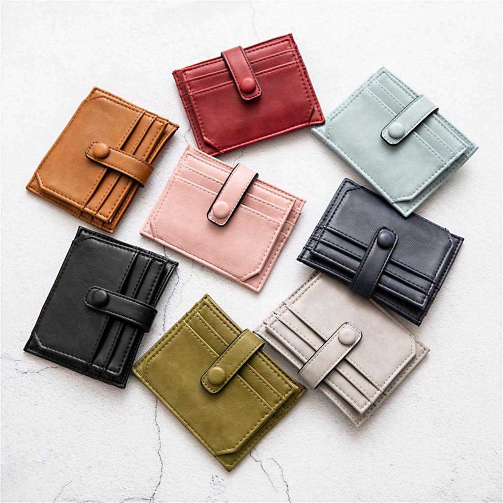 Buy Women Short Wallets Mini Money Purses Small Fold Female Coin Purse ...