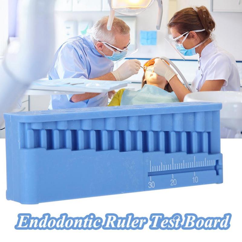 Buy Dental Block Files Measuring Tools Endodontic Ruler Test Board at ...