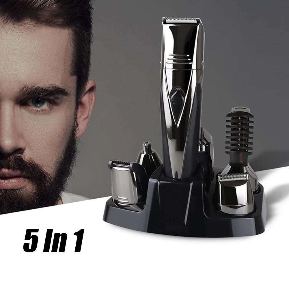 Buy 5 In1 Hair Cutting Machine Hair Clipper Hair Trimmer Nose Hair The ...