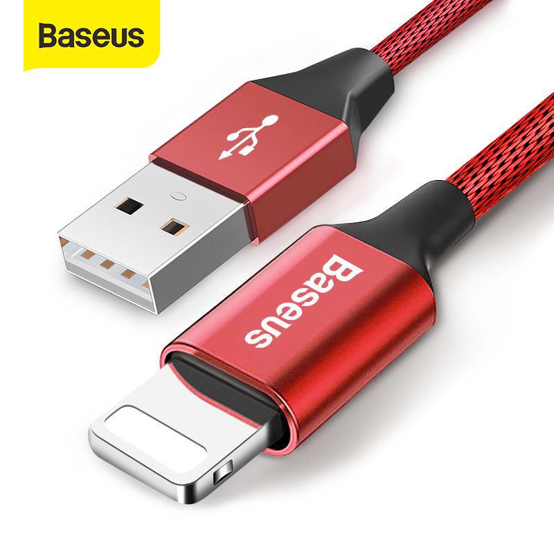Baseus USB Cable For iPhone Data Charging Cable For iPhone XS Max XR X ...