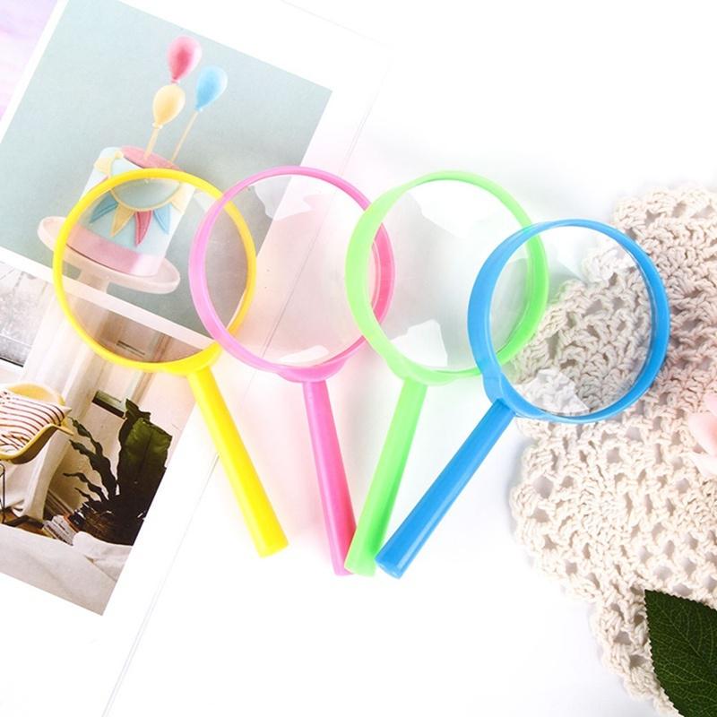 Buy Children Magnifying Glass Magnifier Learning Science Educational ...