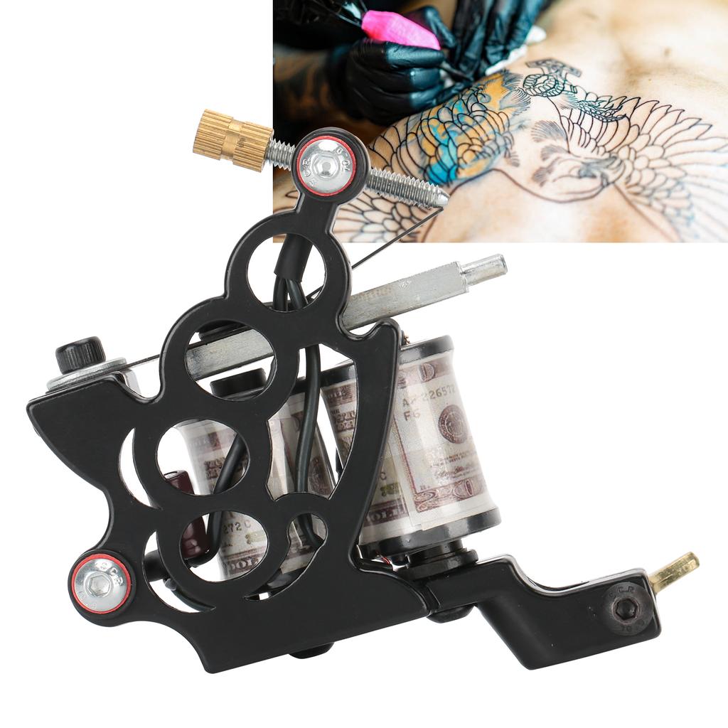 Buy Professional Tattoo Machine Coil Liner Shader Tattoo Machine Alloy ...