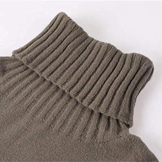 Buy Female Sweater Wear Resistant Solid Color Fine Stitching High ...
