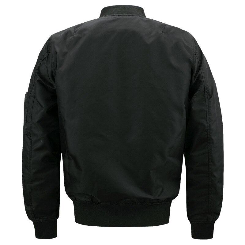 Buy 7XL 8XL Men Bomber Jacket Military Flight Pilot Brand Jackets Male ...