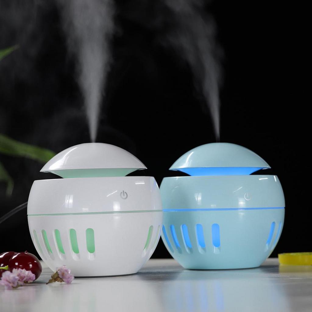 Buy Mini Ball Shaped 130ml Colorful LED Light Fine Mist Air ...