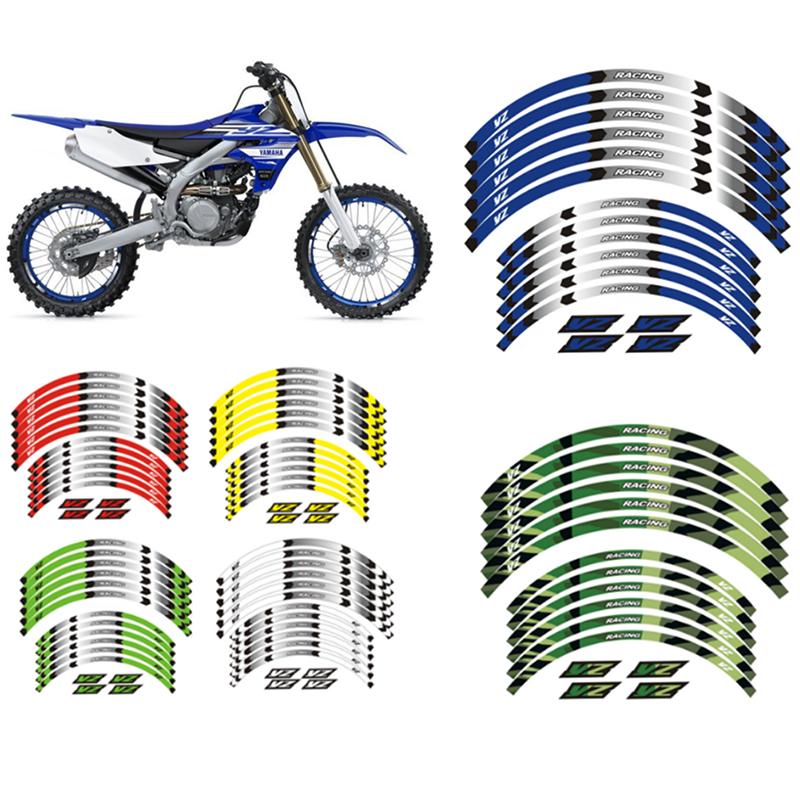 Buy "21 "18 RIM WHEEL STRIPES TAPE STICKERS For YAMAHA YZ 125X YZ 250X ...
