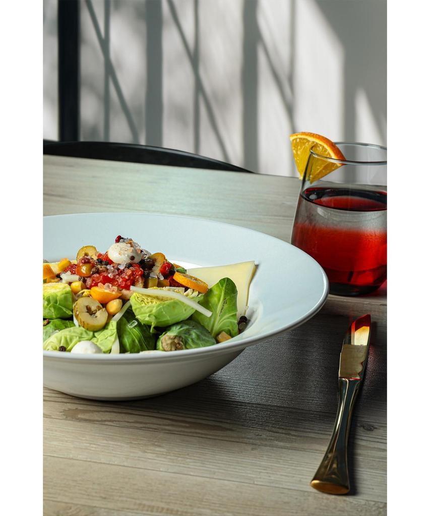 Satın alın White Delta Pasta Plate 26 Cm | Joom