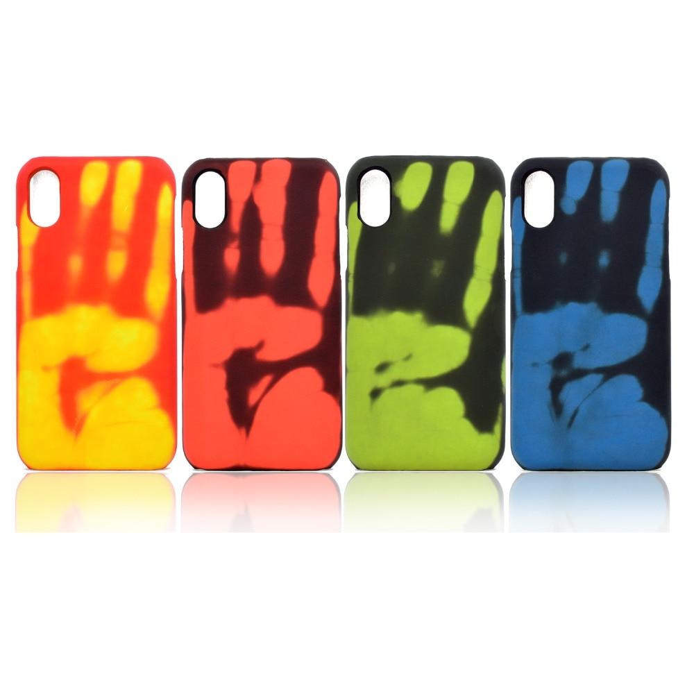 Discoloration Temperature Sensing Change Color Phone Case For iPhone 12 ...