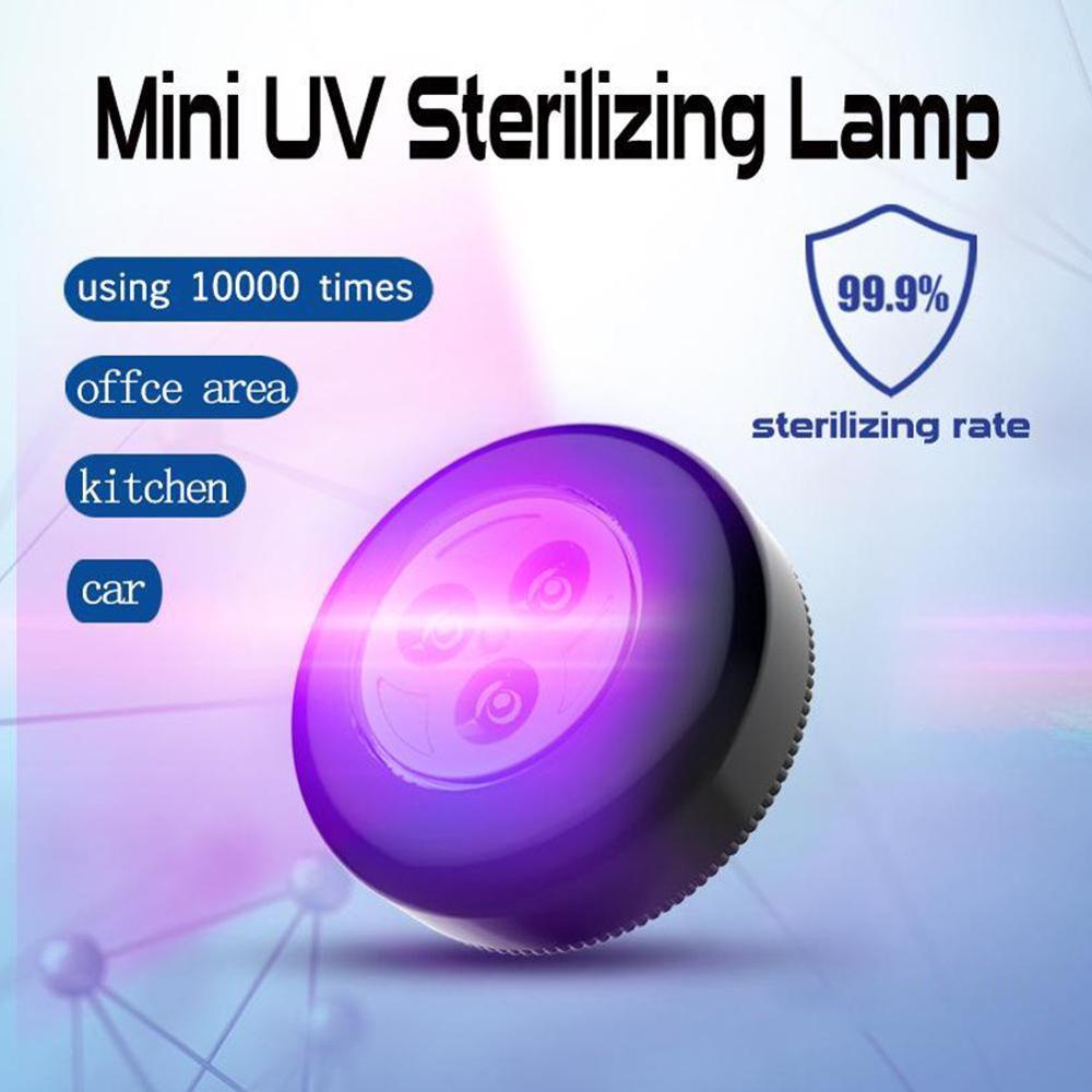 Buy Portable Mini UV Light Disinfection Germicidal Home Strong UV Lamp ...