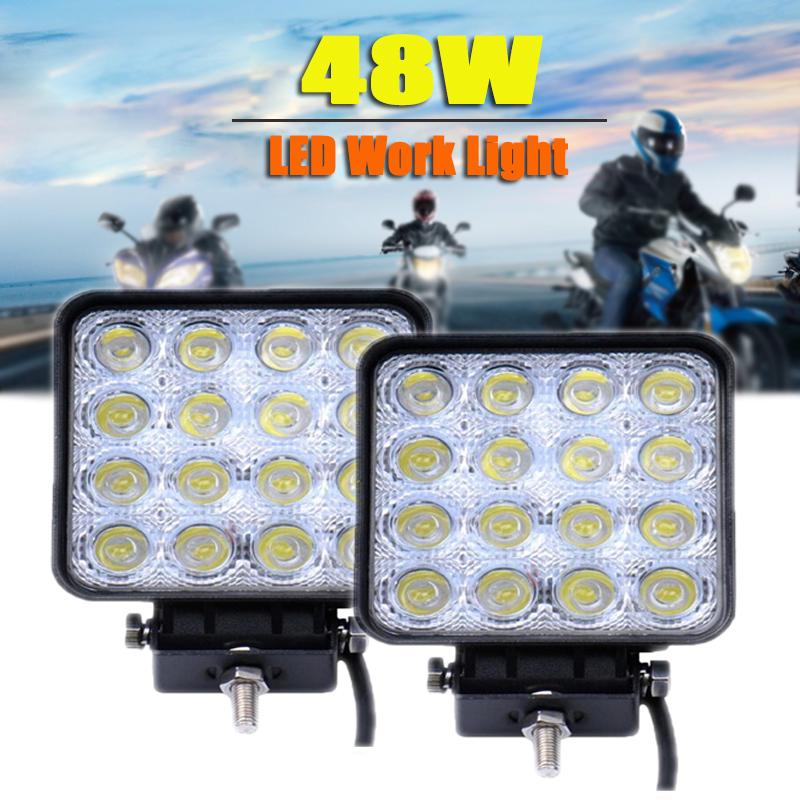 Buy 4 Inch 48w Light Car Headlight Bulbs for Cars Truck Jeep Boat ...