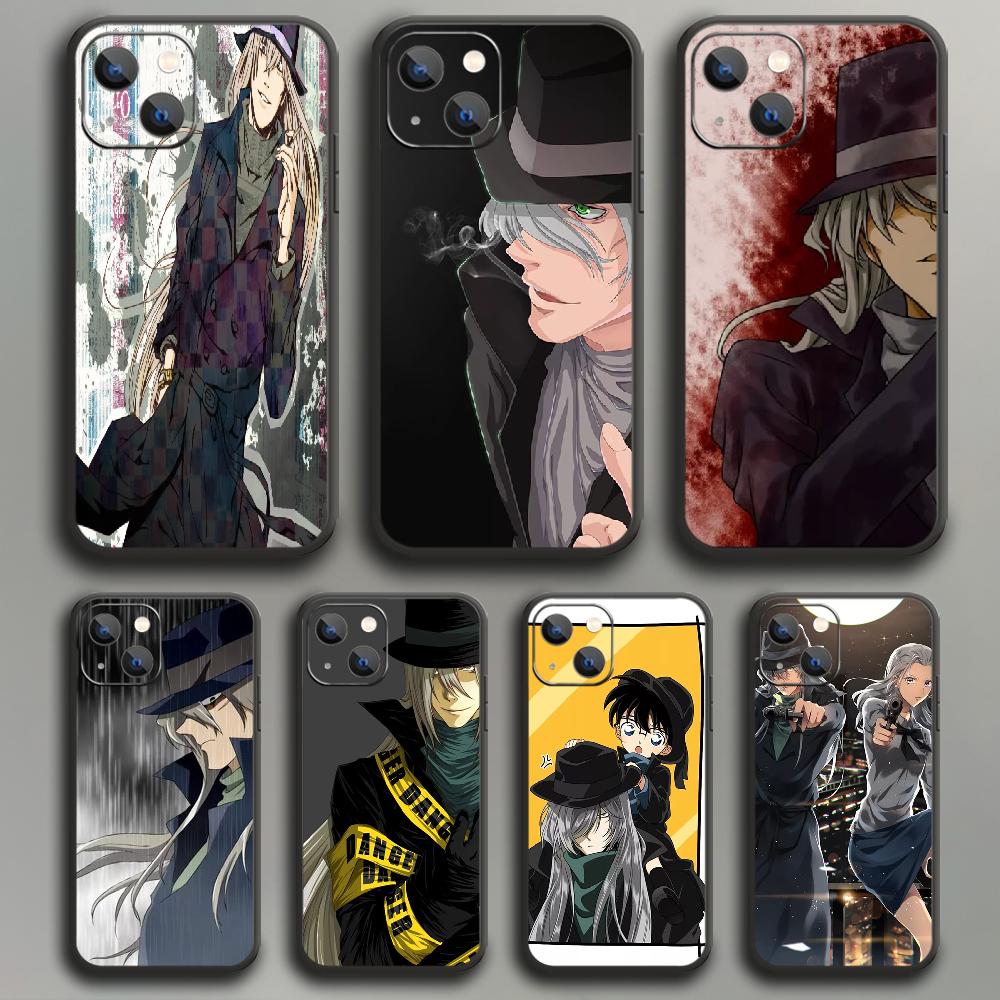 Köp Black Organization Gin Phone Case Cover For iPhone Xiaomi Redmi ...