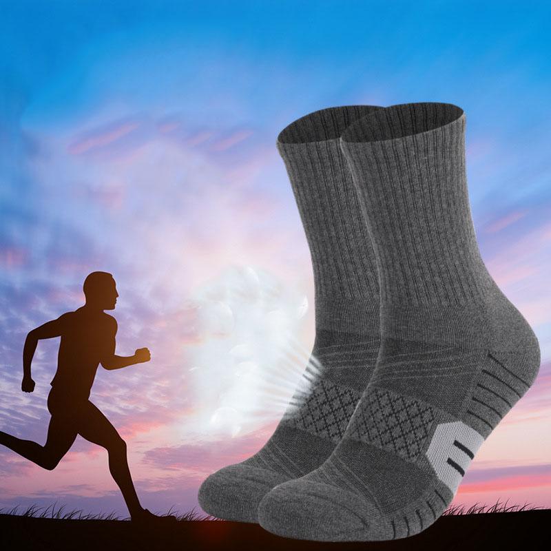 Buy Unisex Thicken Sweat Absorbing breathable Sports Hiking Mid-Calf ...