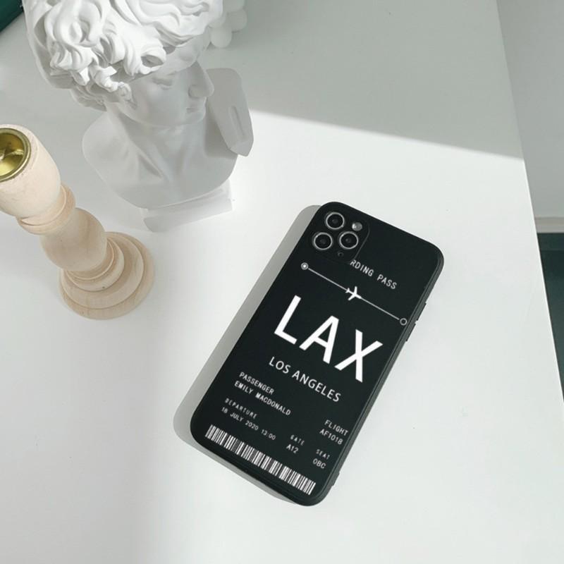 Buy Plane Ticket Custom Photo Phone Case For IPhone 11 12 13Pro Max X ...