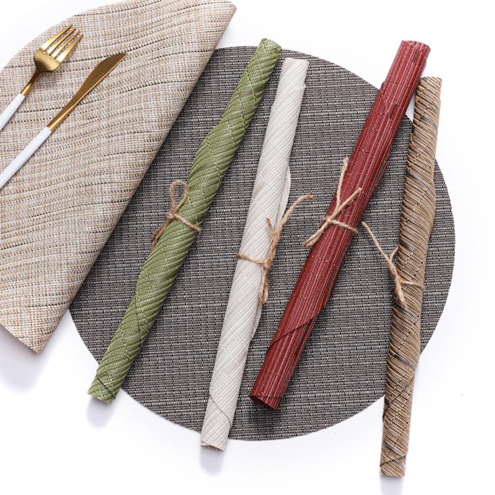 Satın alın Round Circle Placemats Table Place Mats Kitchen Dinner Table ...