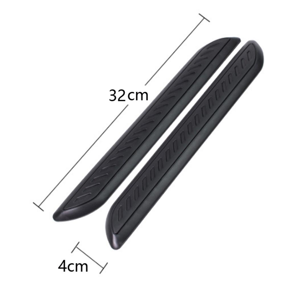 Buy 2pcs Anti-rub Strip Universal Car Auto Rubber Bumper Body Protector ...