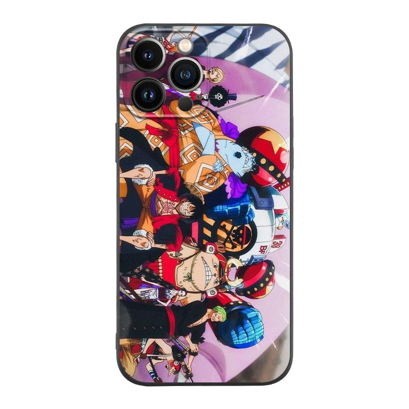 Cheap Luffy Anime One Piece Phone Case For iPhone Samsung Galaxy Redmi ...