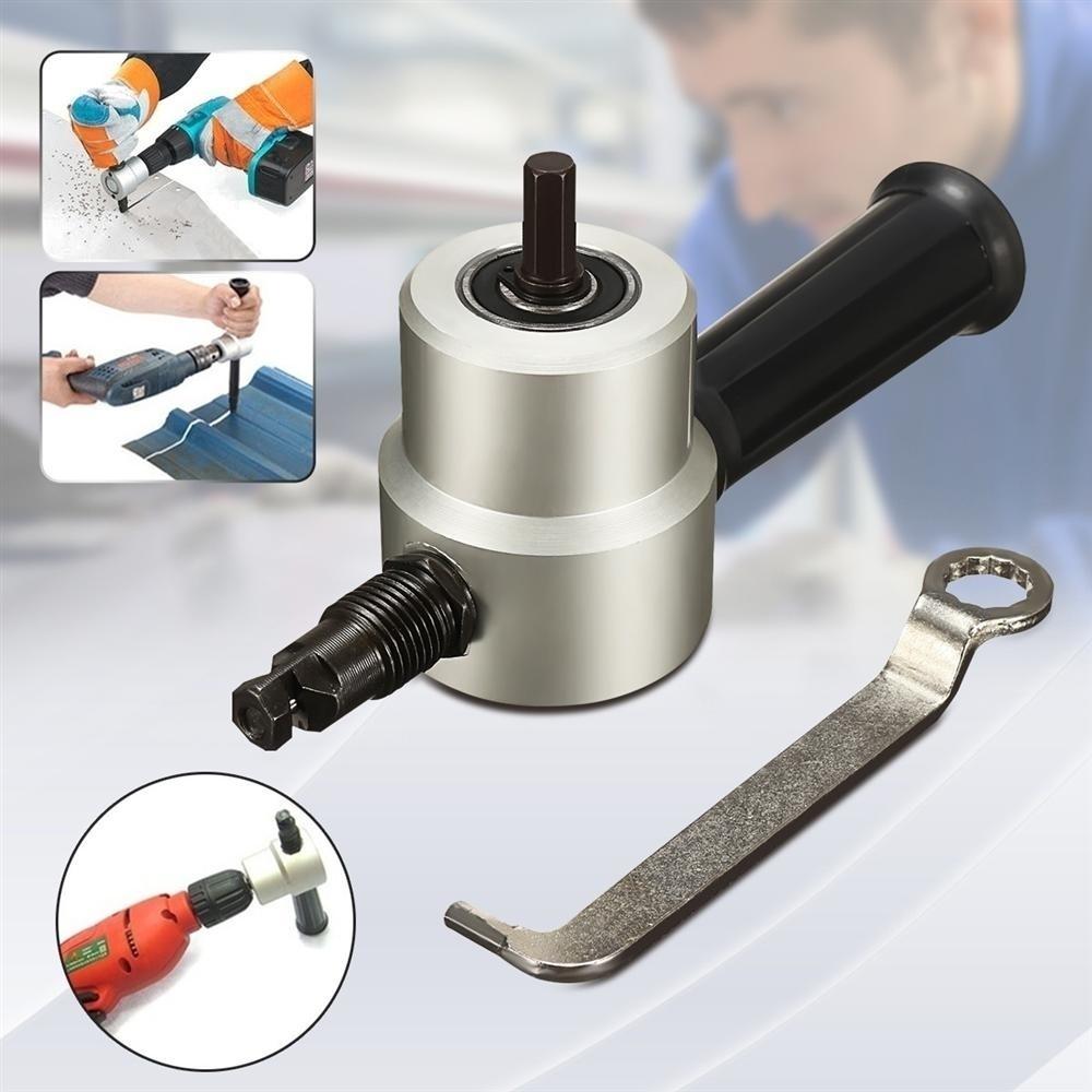 Buy Double Head Metal Cutting Head Cutter Drill Attachment Tool Slicer ...