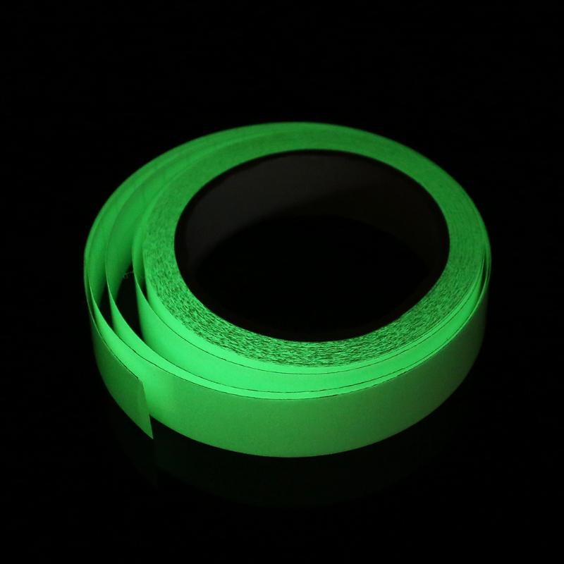 Buy 2.5CMx9M Night Vision Luminous Self-adhesive Warning Tape Glow In ...