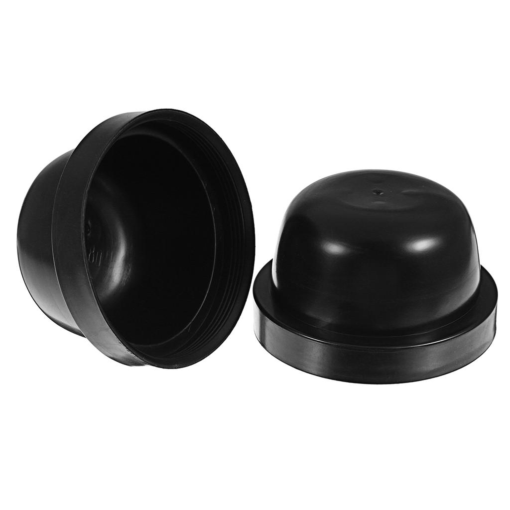 Buy Pair For HID LED Headlight Dust Cover Rubber 65mm-110mm Waterproof ...