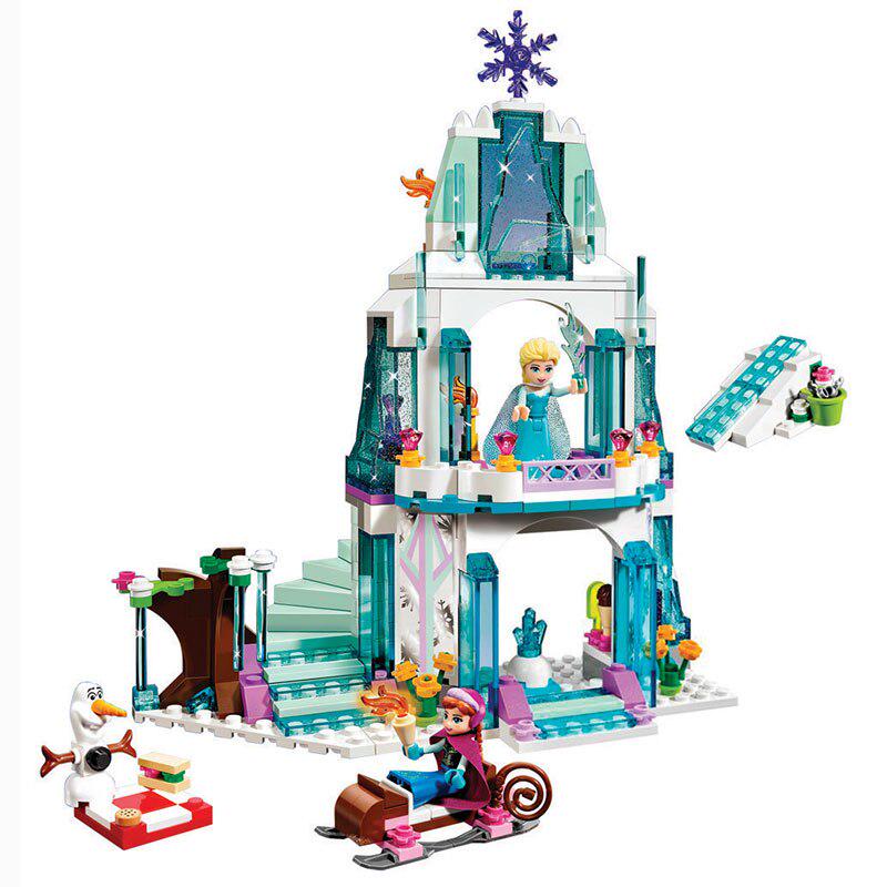 Buy 25002 Elsa Magical Ice Castle Set 731pcs Princess Building Blocks ...
