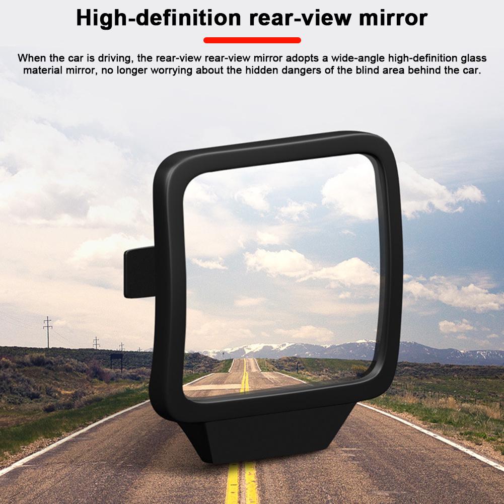 Car Two-row Interior Rear-view Mirror B-pillar Observation Mirror ...
