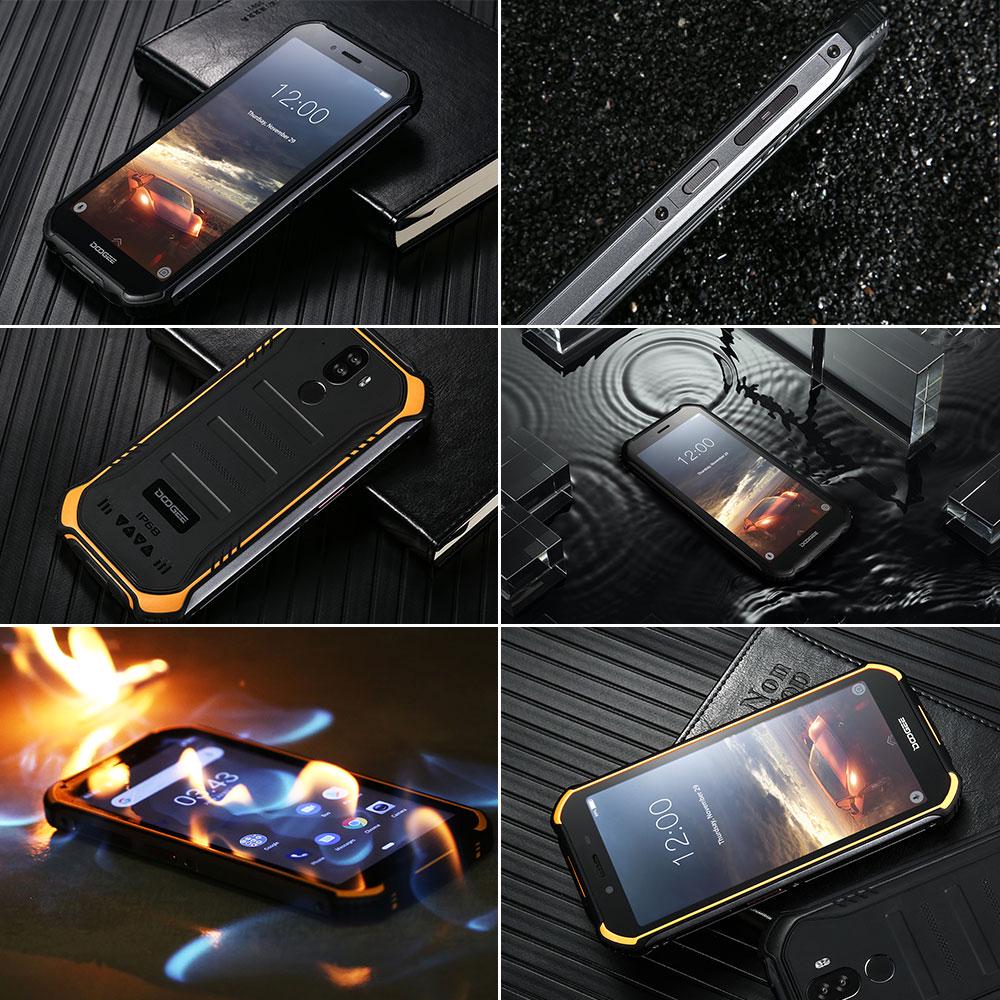 DOOGEE S40 3GB+32GB SmartPhone Android 9.0 4G Network Rugged Mobile ...