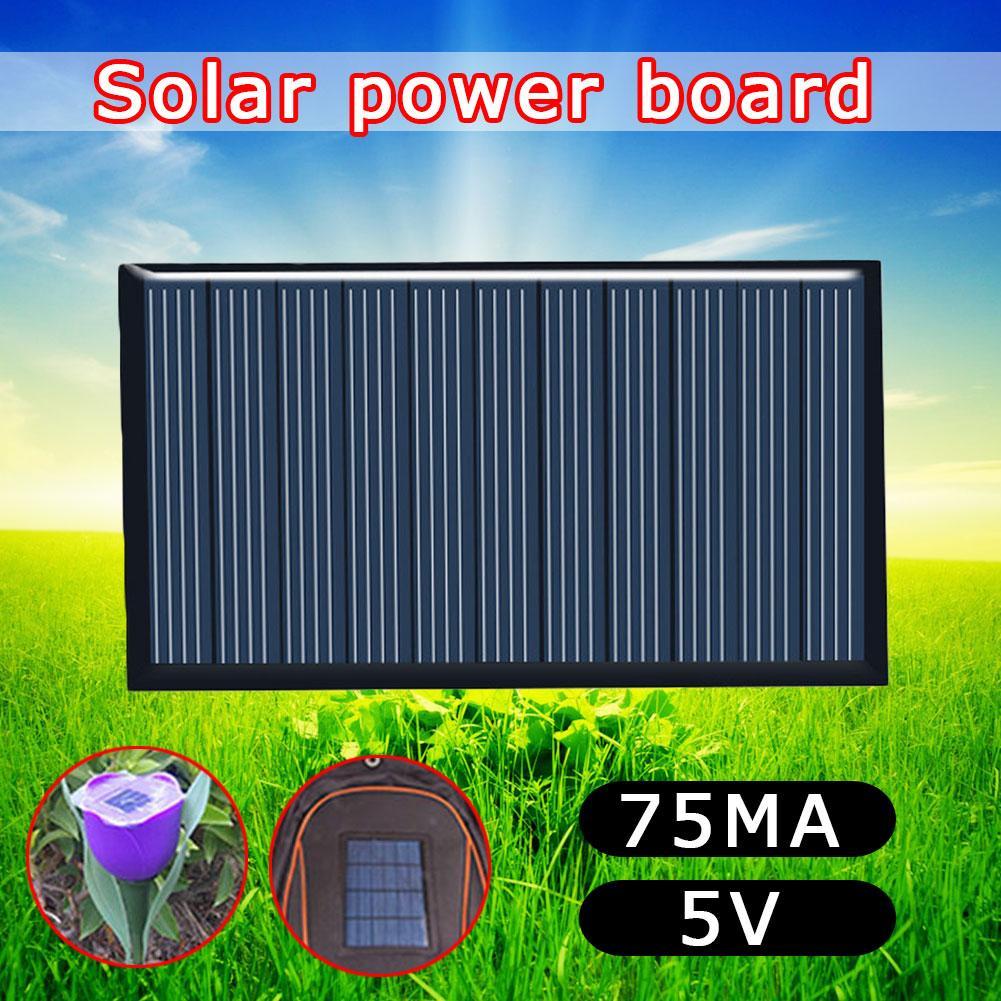Buy 5V 75MA Solar Panel Wall Lamp Special Solar Glue Board Solar Board ...