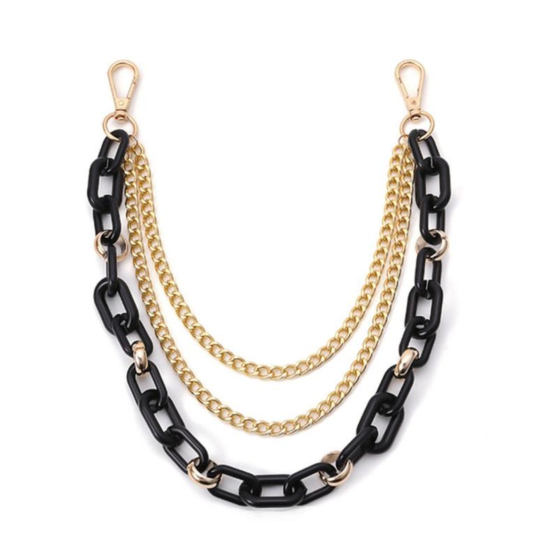 Waist Punk Acrylic Chain Pant Belt Chain Men Jewelry Jean Wallet Key ...