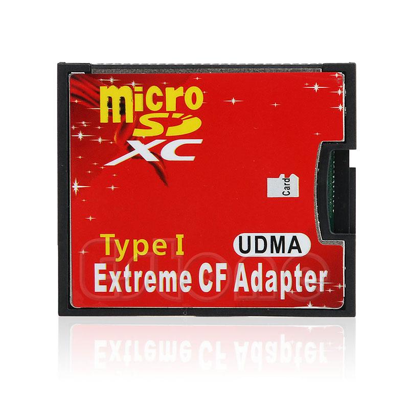 Buy 1/ 2 Port Slot Micro SD SDHC TF to CF Type I Flash Compact Card ...