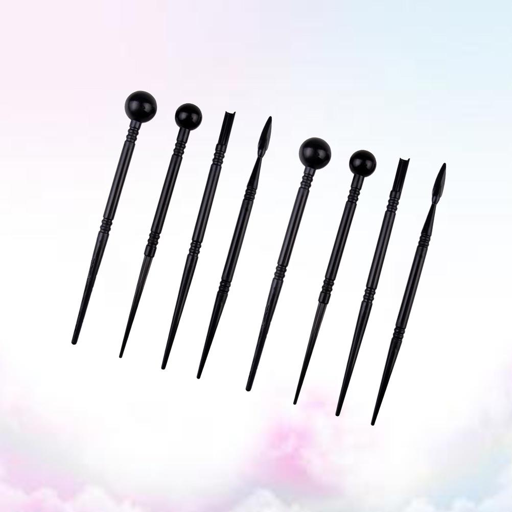 Buy 8Pcs Polymer Clay Engraving Pen ABS Carving Pen Portable Sculpting ...