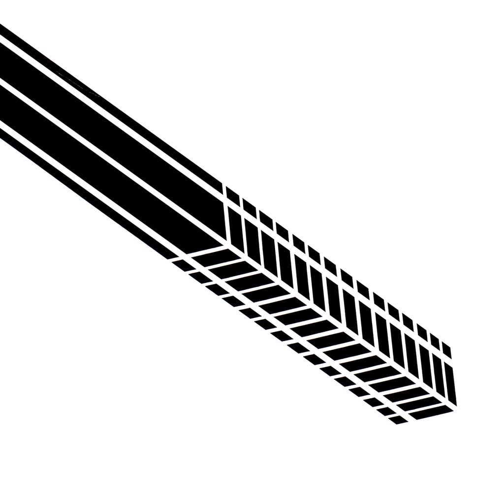 Buy 2pcs PVC Universal Car Body Side Door Decals Truck Auto Sports ...