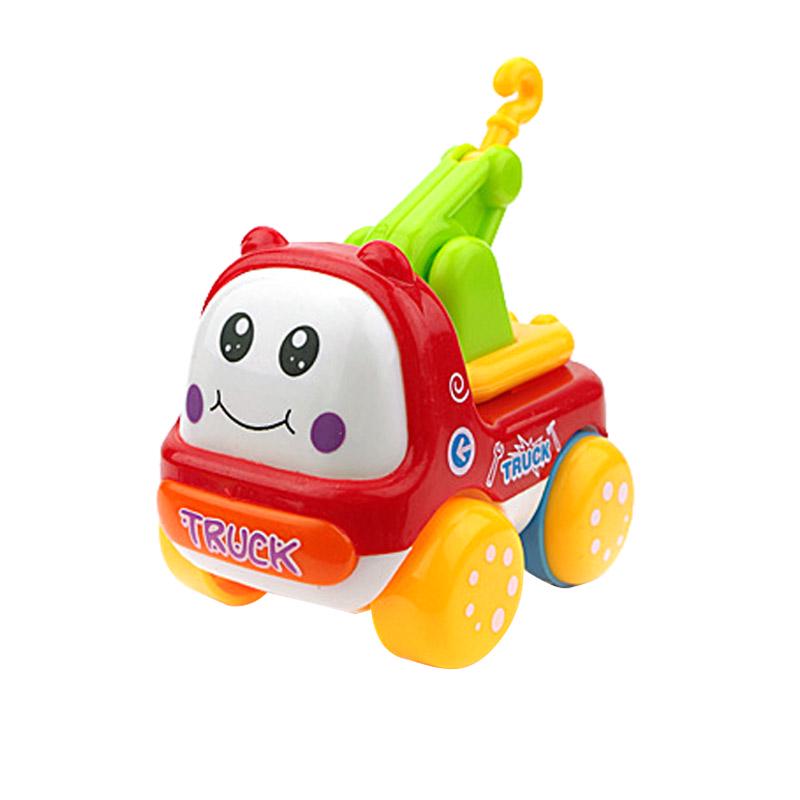 Buy Engineering Decoration Crane Model Q Car Toy Children Team Version ...