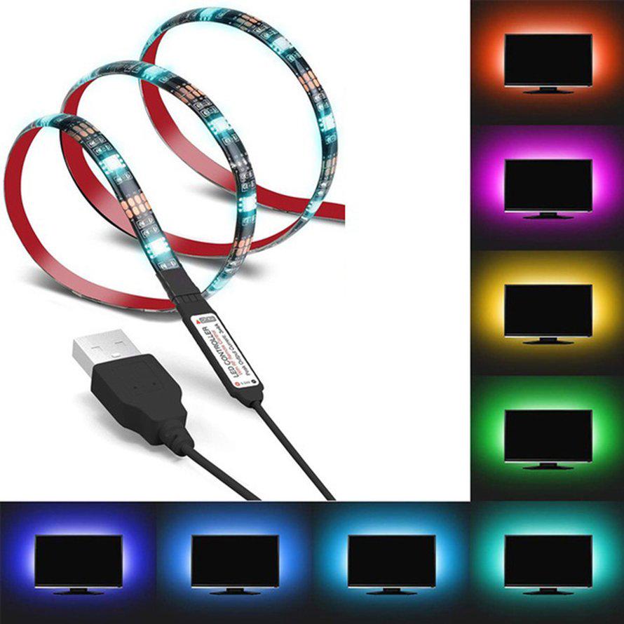 Buy IDH LED Strip Light 5050RGB Changing String Tape LED With Remote ...