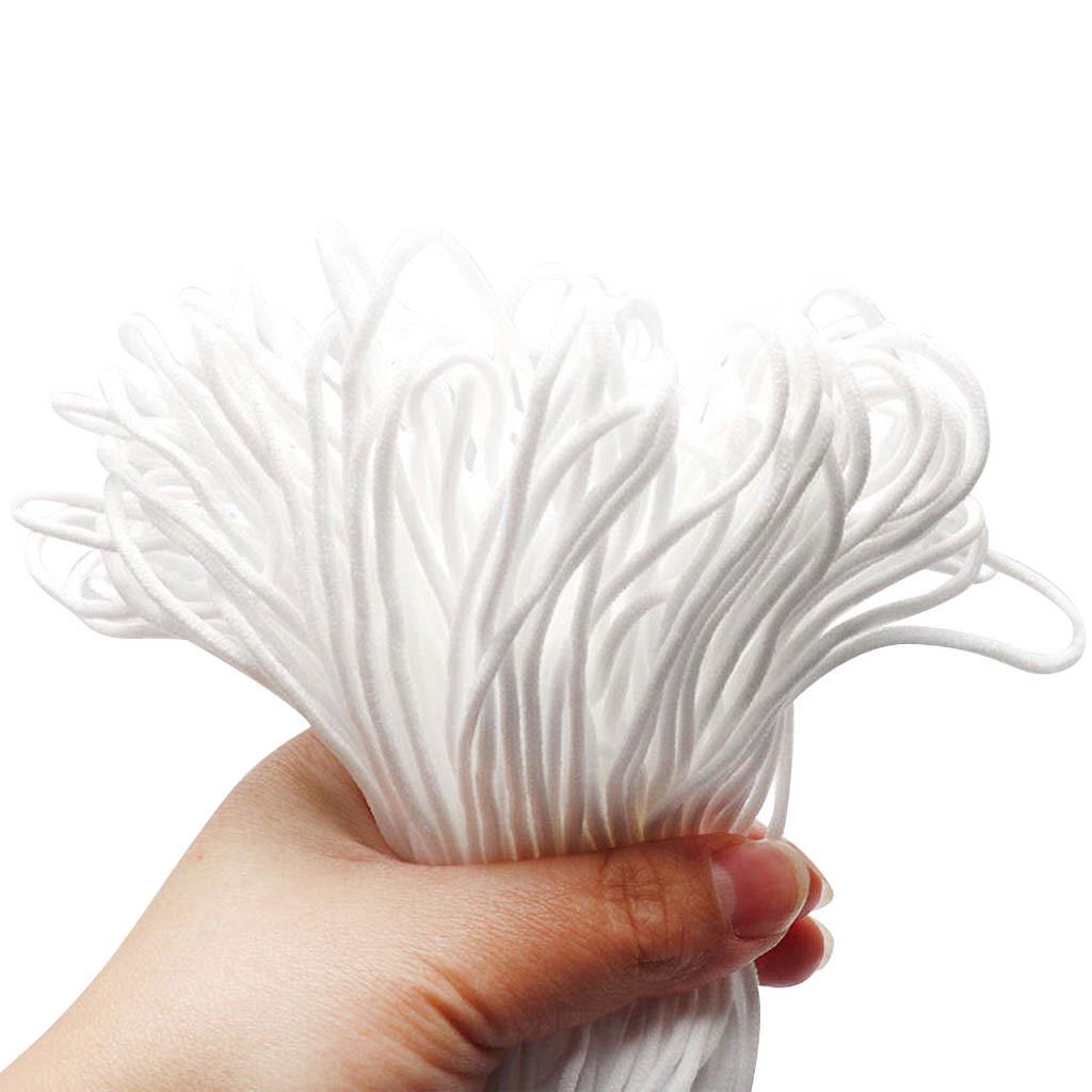 Buy FS Elastic Rope 0.119In Elastic Polyemide Stretch Band Craft Sew ...