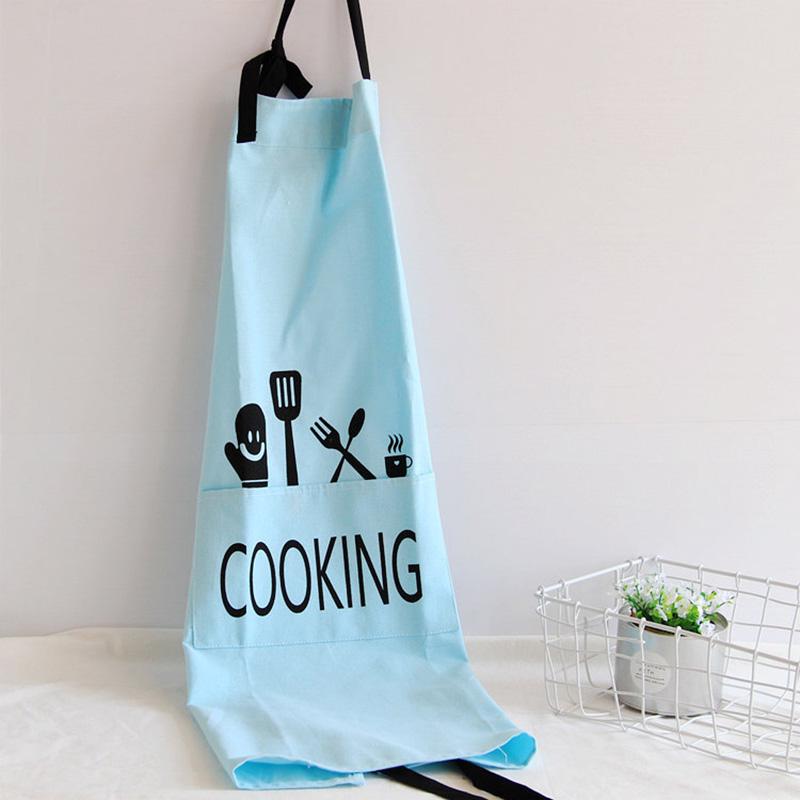 Waterproof Apron Kitchen Restaurant Cooking Bib Aprons with Pocket ...