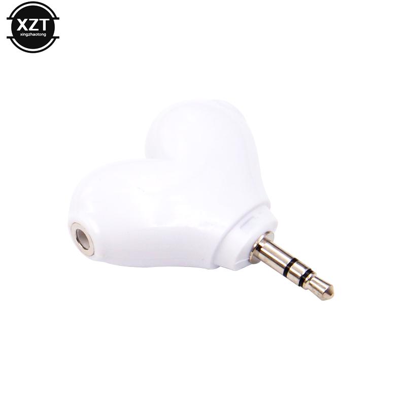 Buy 3.5mm Stereo Audio Headset Heart Y Shape Headphones Double J at ...