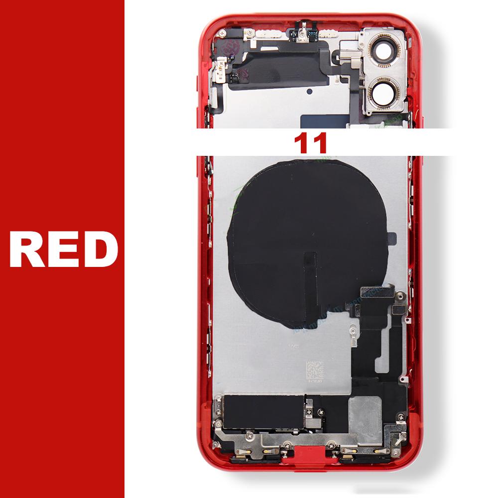 Buy For Apple 11 Back Cover, Middle Case, Middle Frame Case and For ...