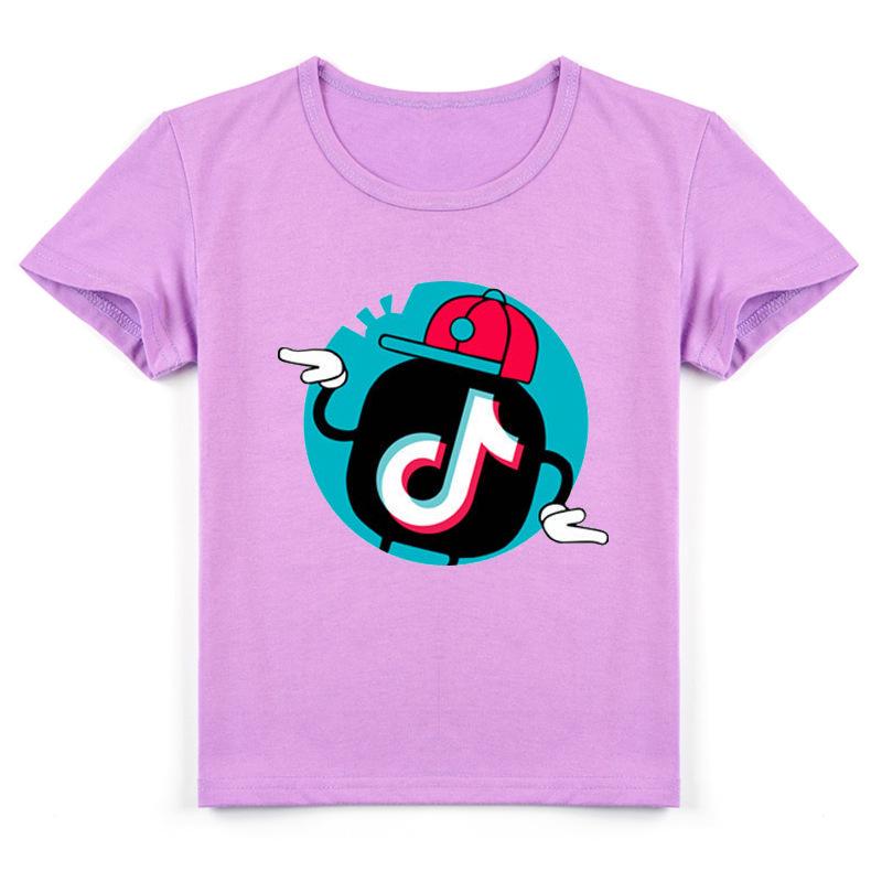 💰Kjøp Summer Children's Clothing Tik Tok Printing Children Boys and ...