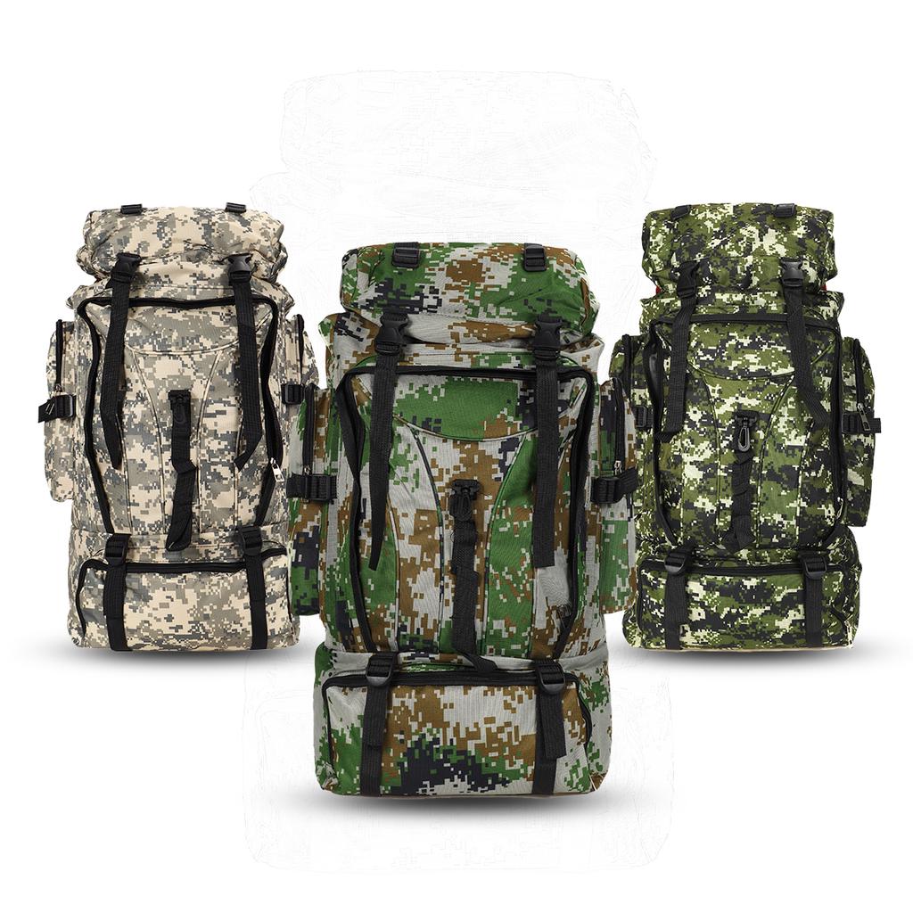 Buy 100L Camouflage Tactical Backpack Bag Outdoor Travel Hiking ...