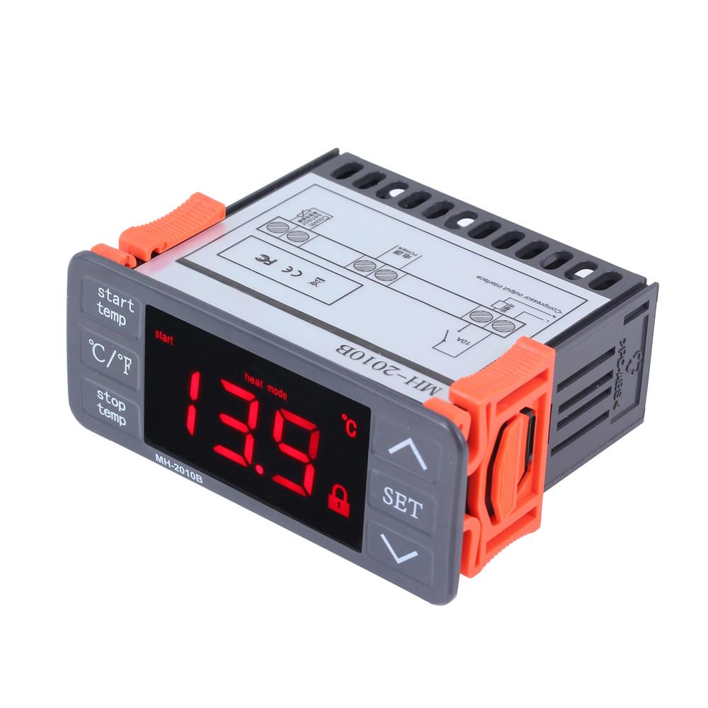 Digital Temperature Controller Ac220V Digital LED Temperature ...